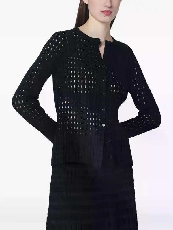 Simkhai Mabel Open-knit Cardigan