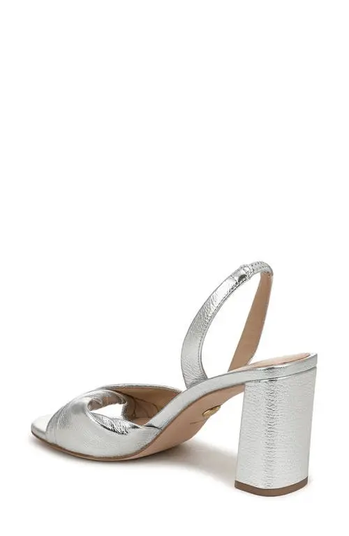 Veronica Beard Tullia Slingback Sandal - Silver