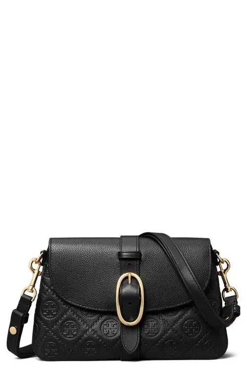 Tory Burch Small T Monogram Leather Shoulder Bag
