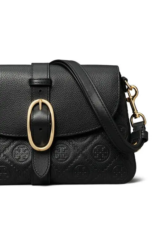 Tory Burch Small T Monogram Leather Shoulder Bag