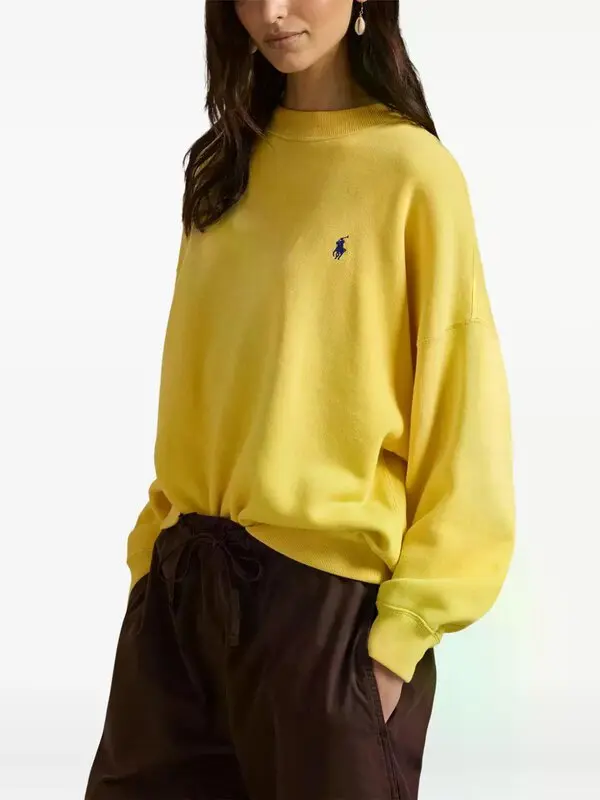 Polo Ralph Lauren Pony-embroidered Sweatshirt - Yellow
