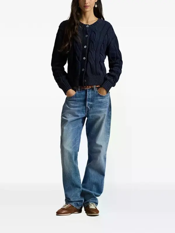 Polo Ralph Lauren Cable-knit Button-up Cardigan