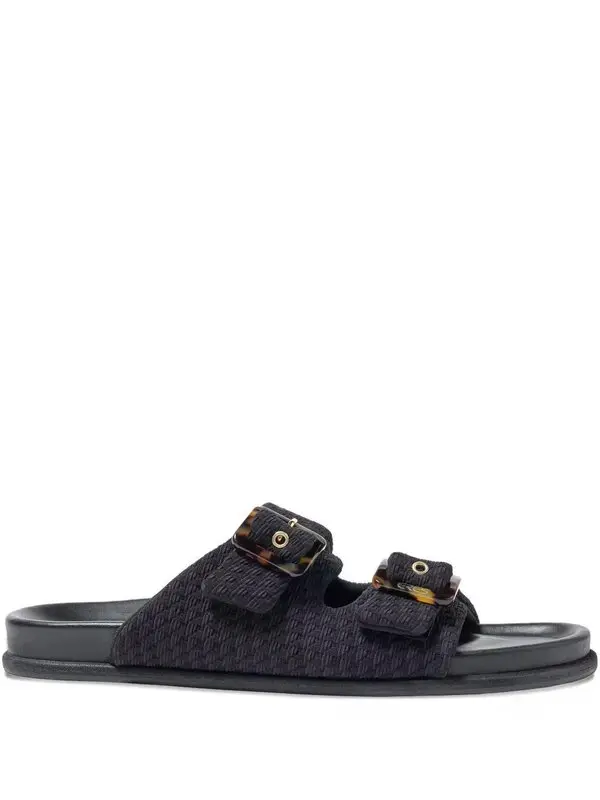 ERES Izia Buckle Slides - Black