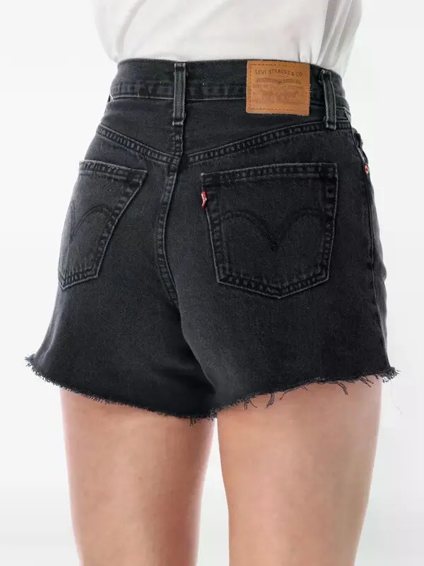 LEVI'S Ribcage Denim Shorts