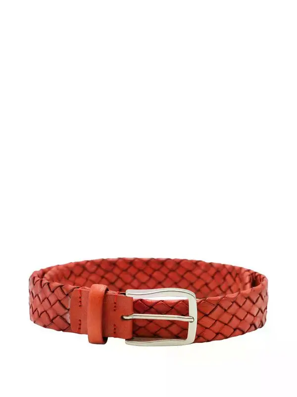 MOORER Woven Belt - Orange