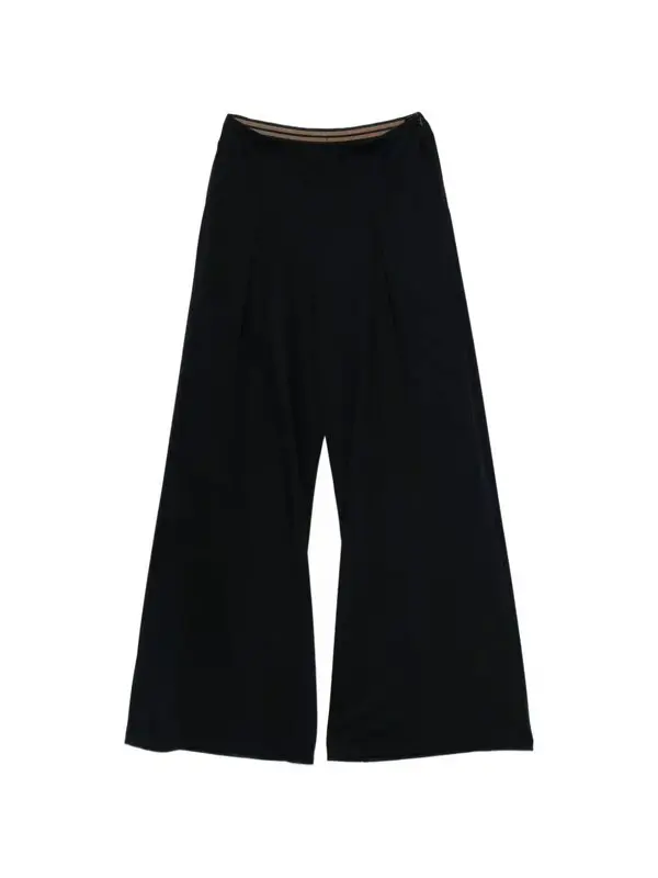 Max Mara Elastic-waistband Flowing Trousers
