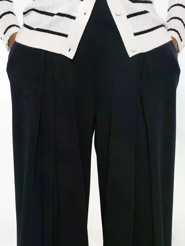 Max Mara Elastic-waistband Flowing Trousers