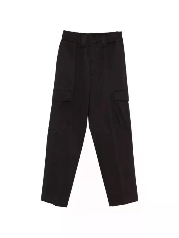 RHUN Cargo-pocket Trousers - Black