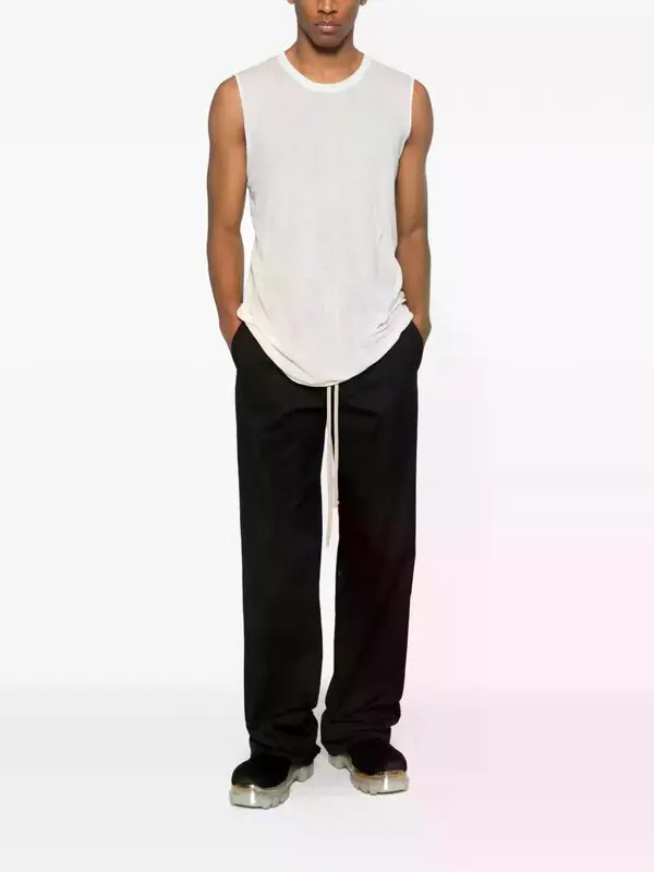 Rick Owens Drawstring-fastening Trousers - Black