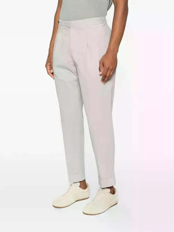 PT TORINO Pleated Trousers - Grey