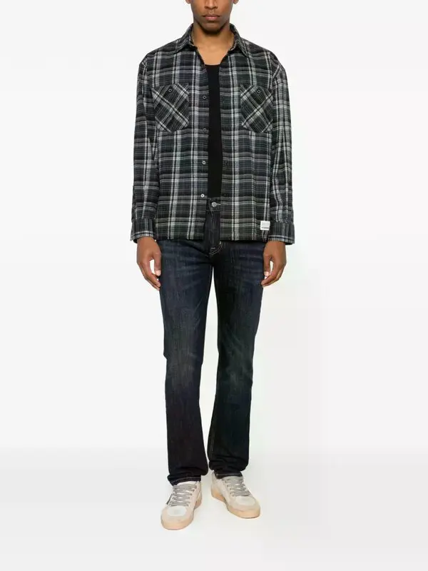 7 For All Mankind Logo-patch Straight Jeans