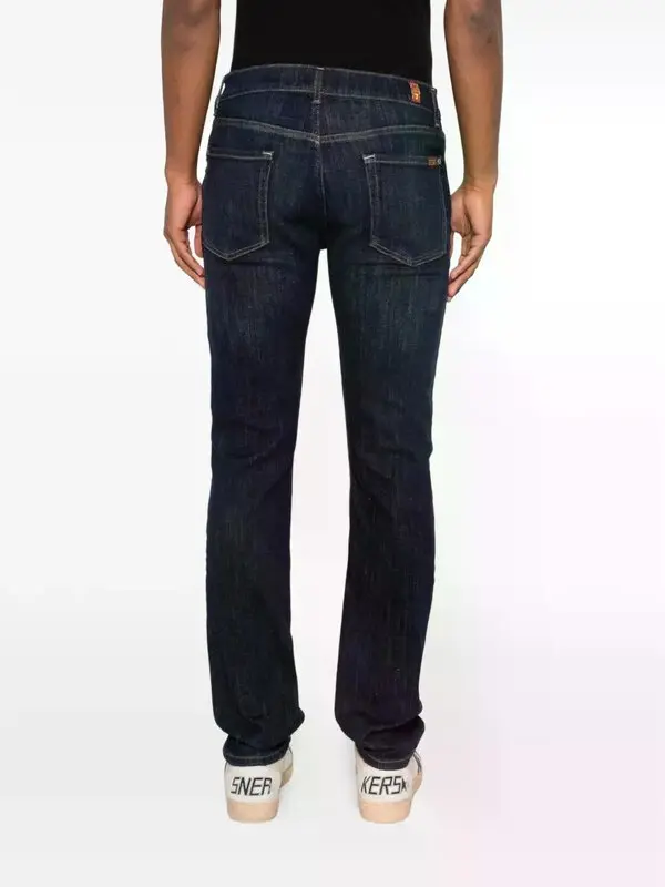 7 For All Mankind Logo-patch Straight Jeans