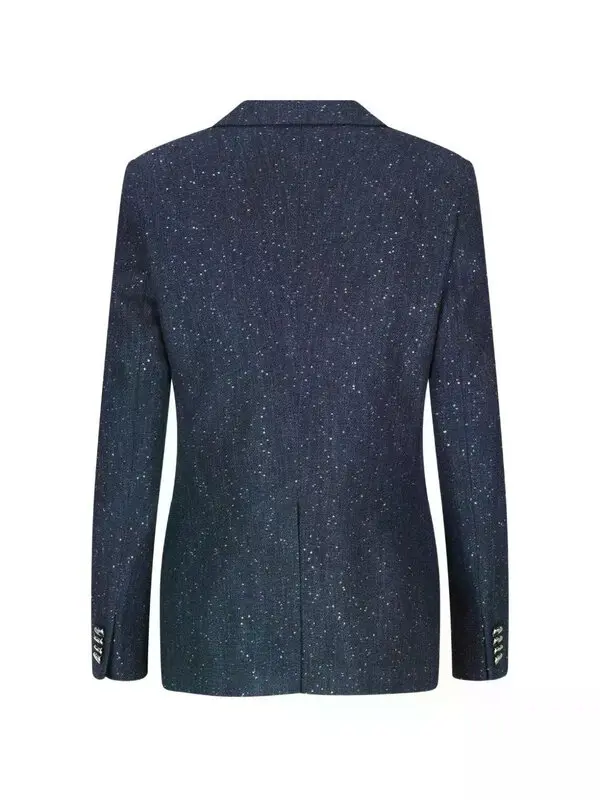 Tagliatore Sequin-embellished Double-breasted Blazer