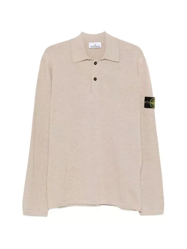 Stone Island Logo-patch Polo Shirt
