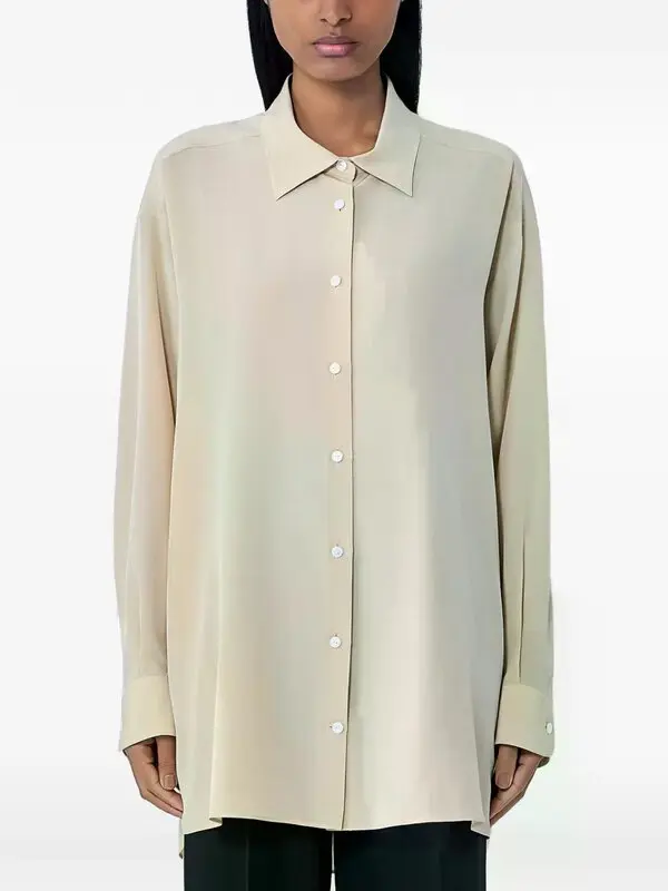 THE ROW Button Long-sleeve Shirt