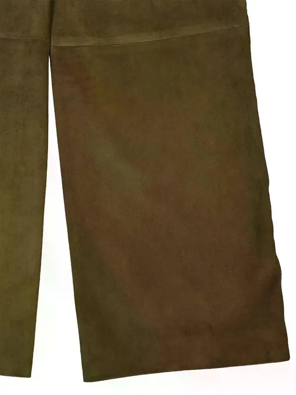 PAULA Alice Suede Flared Trousers