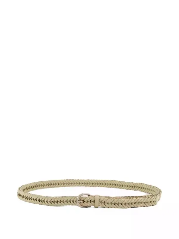 Dragon Diffusion Braided Single Link Belt - Neutrals