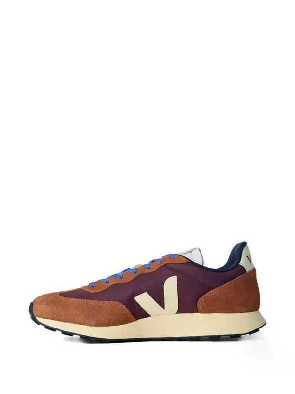 VEJA Logo Suede Sneakers - Brown
