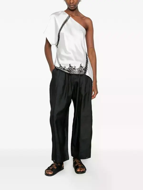 IRO PARIS Topazi Lace-trim Top