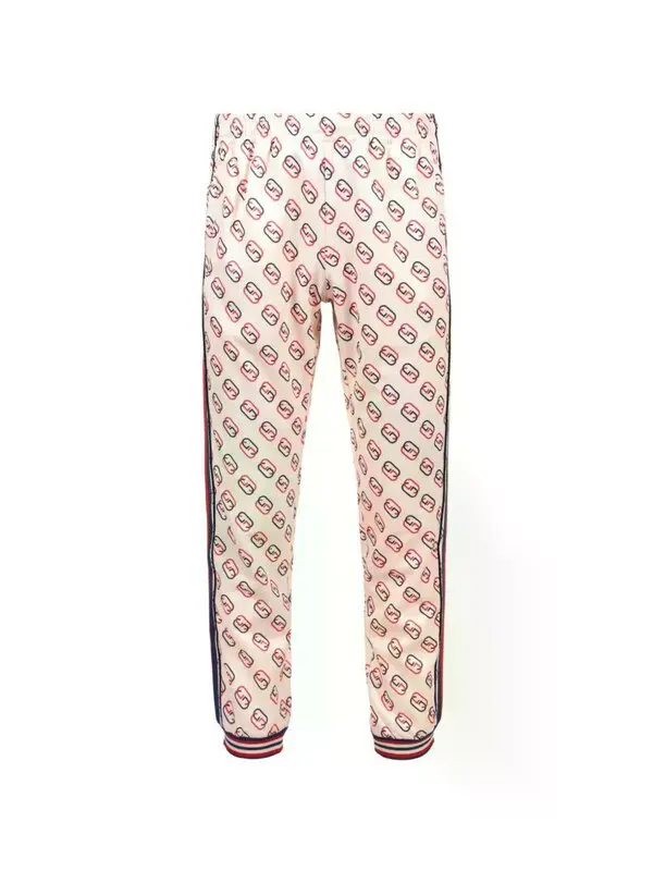 Gucci Interlocking-gg Drawstring Trousers