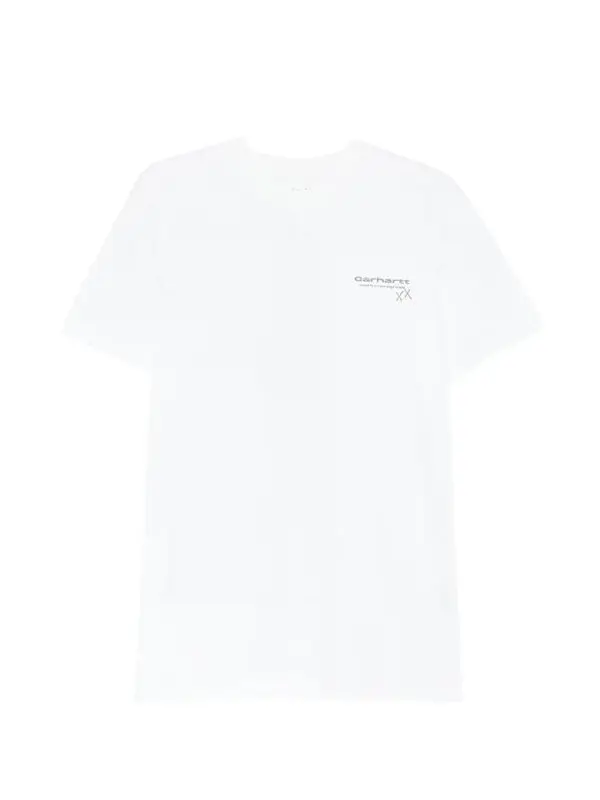 Carhartt Work In Progress S/s Garble Printed T-shirt - White