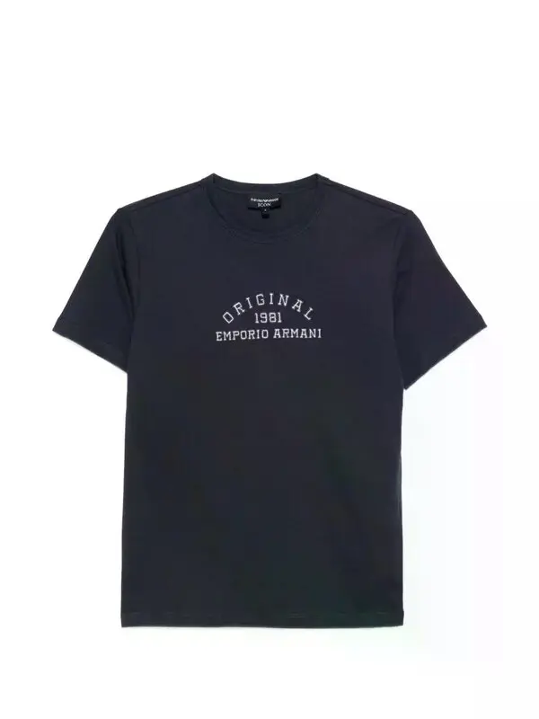 Emporio Armani Embroidered Logo T-shirt