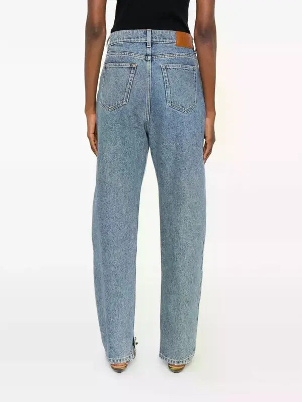 Chloé High-waisted Tapered Jeans