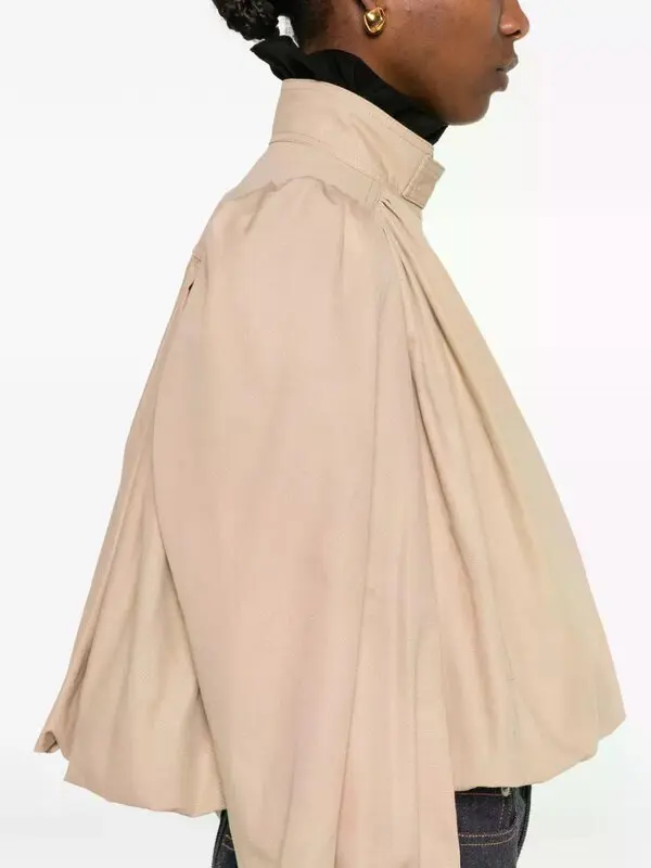 Chloé Ruched High-neck Jacket