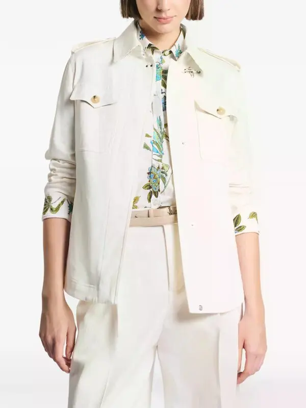 FAY Buttoned Shirt Jacket
