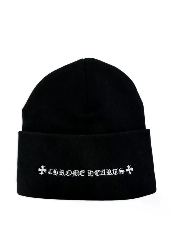 Chrome Hearts Logo-embroidered Beanie
