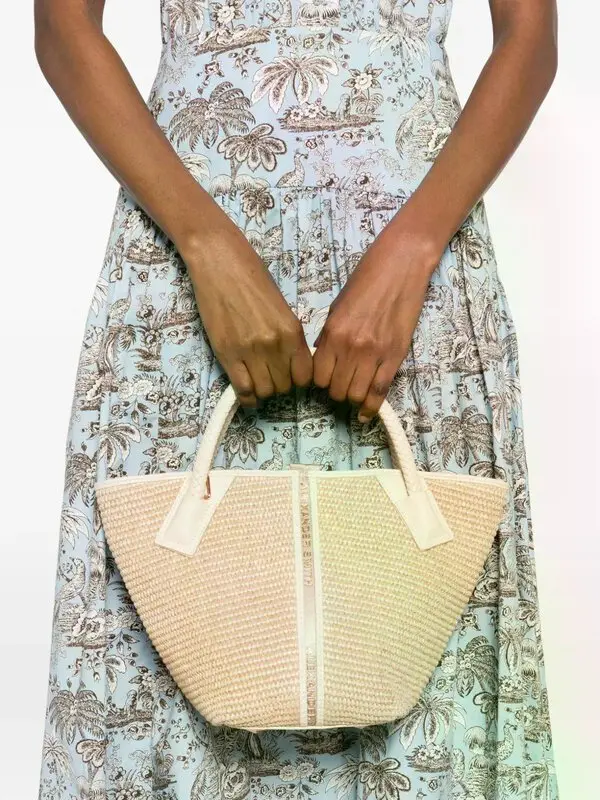 ALEXANDER SMITH Small Lauren Woven Tote Bag