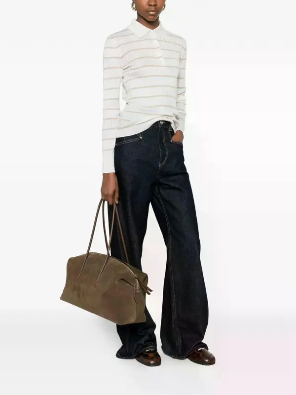 Max Mara Striped Polo Shirt