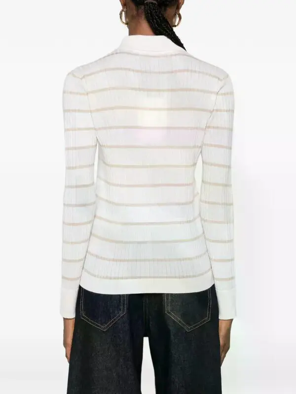 Max Mara Striped Polo Shirt