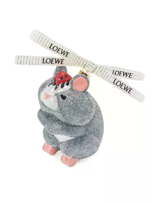 Loewe X Suna Fujita Hamster Bauble - Grey