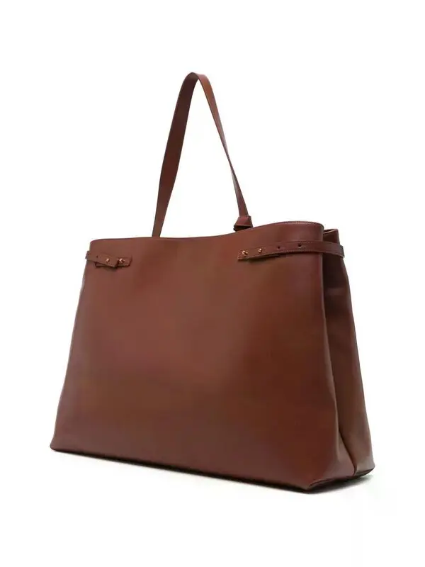 Emporio Armani Shoulder Bag With Strap Detail - Brown