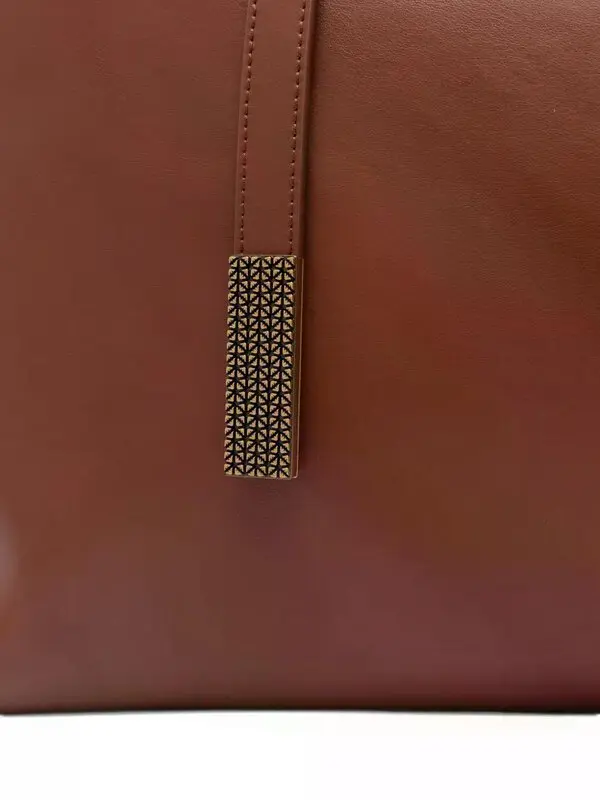 Emporio Armani Shoulder Bag With Strap Detail - Brown