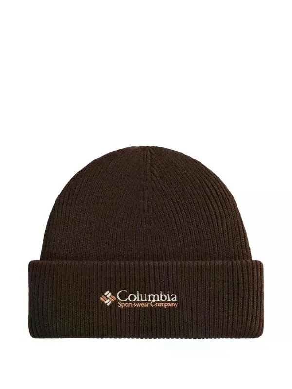 Kith Columbia Embroidered Beanie Hat - Brown