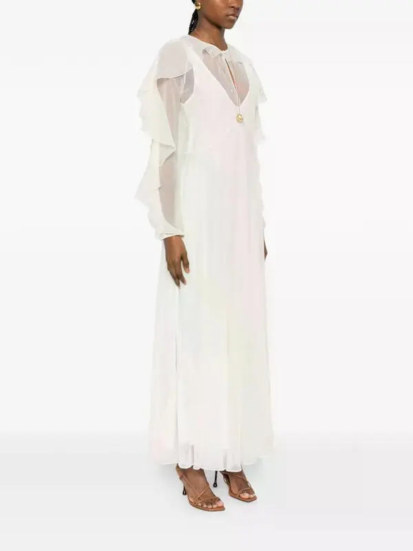 FORTE_FORTE Ruffled Maxi Dress