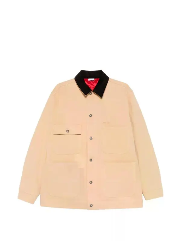 SKY HIGH FARM WORKWEAR Pocket Contrast Collar Jacket