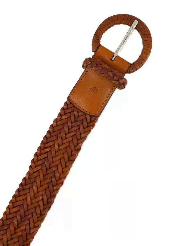 Dragon Diffusion Braided Leather Belt