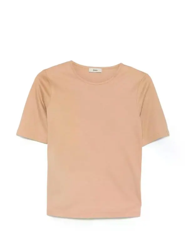 Herno Round-neck T-shirt - Neutrals