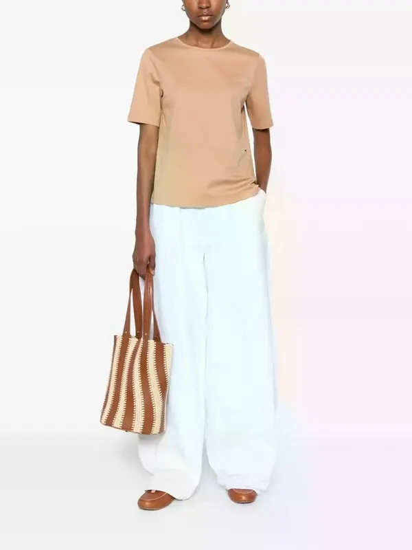 Herno Round-neck T-shirt - Neutrals