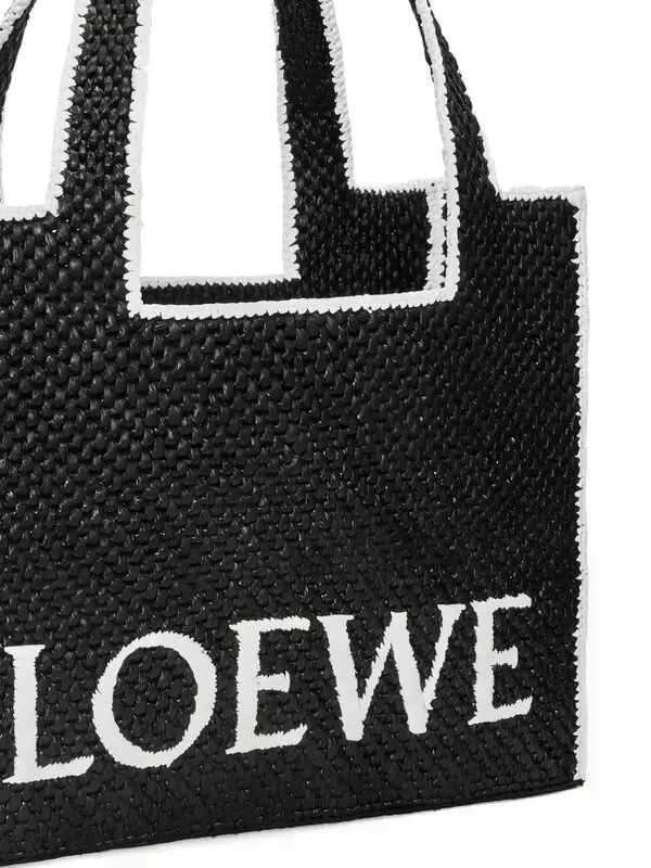 Loewe Large Raffia Tote Bag
