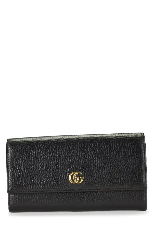 Gucci Gg Continental Wallet - Black