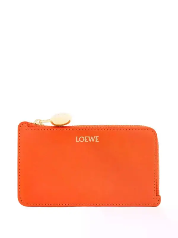 Loewe Anagram-detail Wallet - Orange