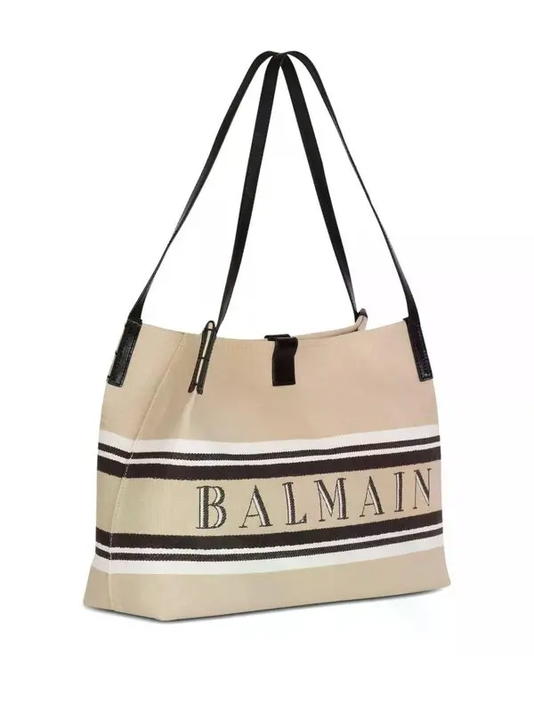 Balmain Medium Shoulder Bag - Neutrals