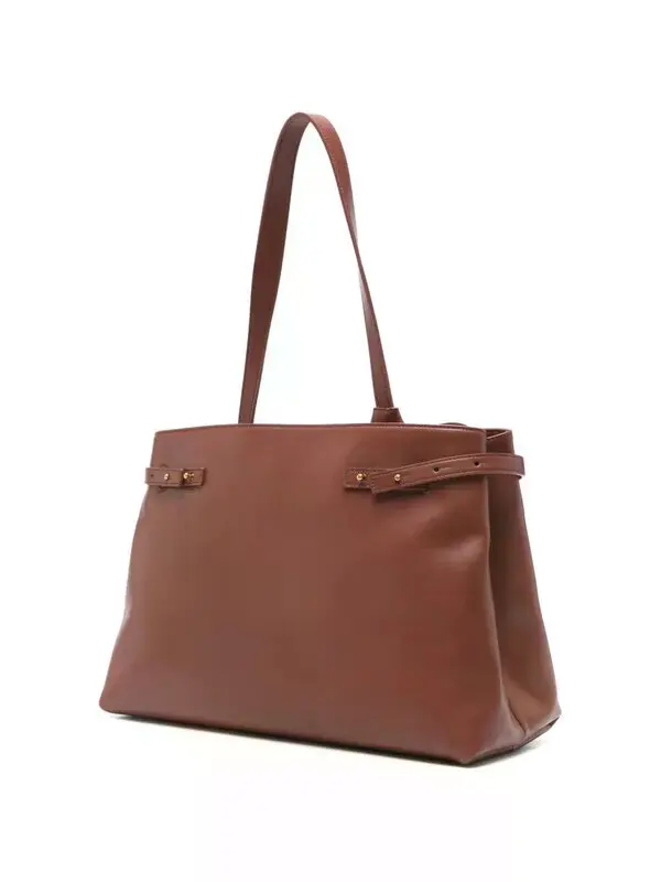 Emporio Armani Leather Shoulder Bag - Brown