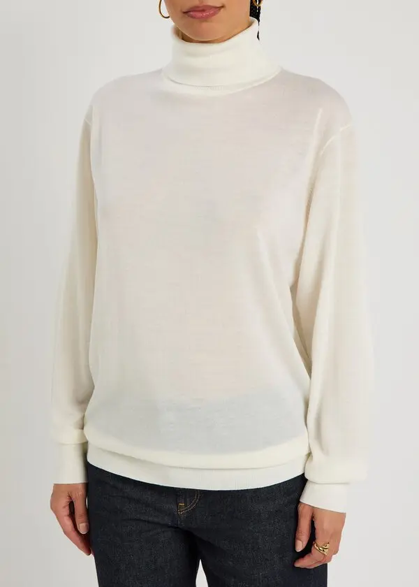 TOTEME Fine-knit Wool Turtleneck Jumper