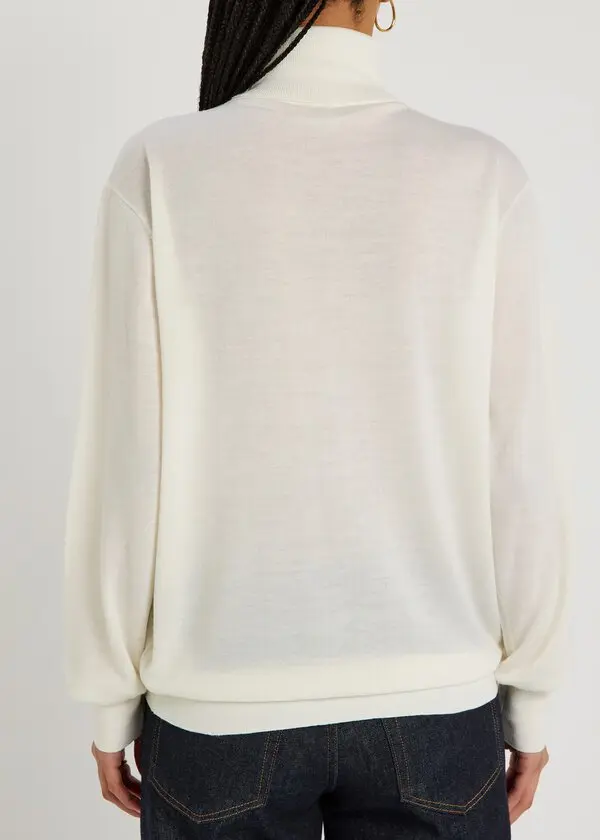TOTEME Fine-knit Wool Turtleneck Jumper