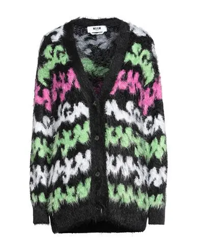 MSGM Multicolor Knitted Cardigan